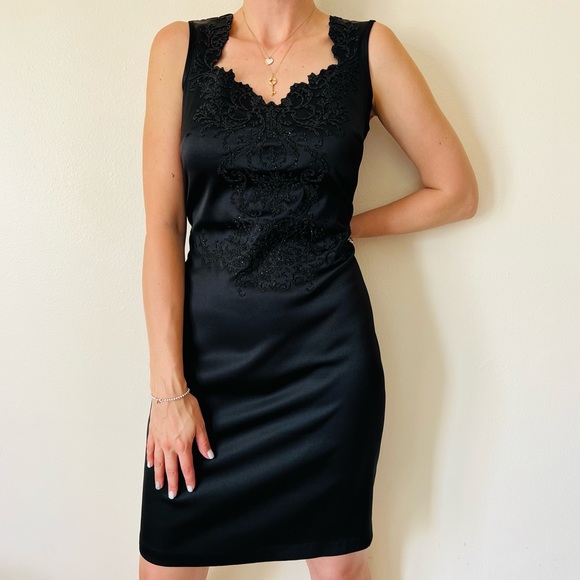 CDC | Dresses | Vintage Cdc Petite Black Sleeveless Dress | Poshmark
